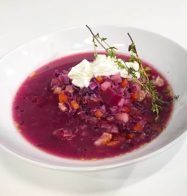 Σούπα Borscht με Χοιρινό – Chef Savvas Savva
